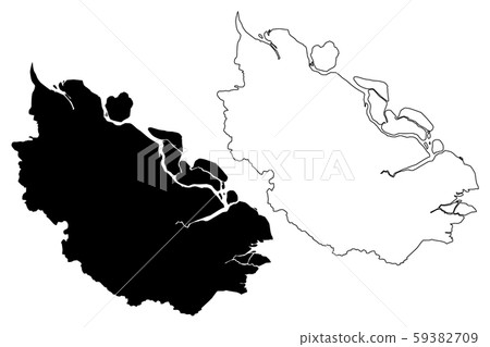 Riau map vector.... - Stock Illustration [59382709] - PIXTA