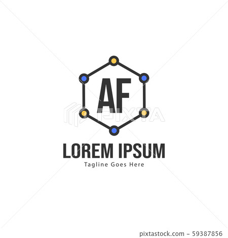 AF Letter Logo Design. Creative Modern AF Letters-插圖素材 [59387856] - PIXTA圖庫