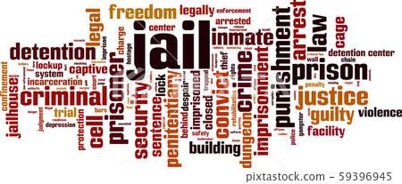 Jail word cloud - Stock Illustration [59396945] - PIXTA
