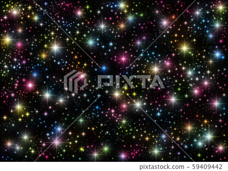 Colorful sparkle background - Stock Illustration [59409442] - PIXTA