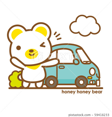 Honey Honey Car - Stock Illustration [59418233] - PIXTA