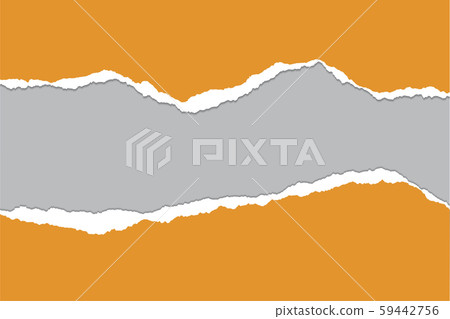 vector, orange, paper - Stock Illustration [59442756] - PIXTA