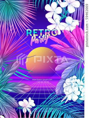 Background, party invitation, cover with text box - Stock Illustration ...