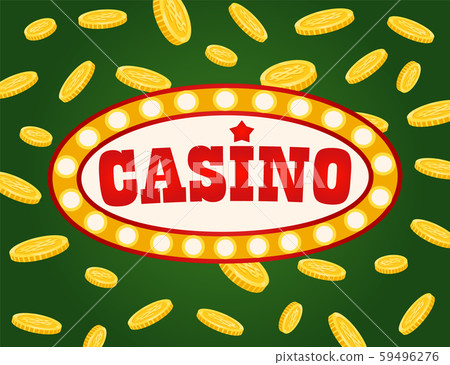 Jackpot Board, Gambling Signboard, Casino Vector - Stock Illustration ...