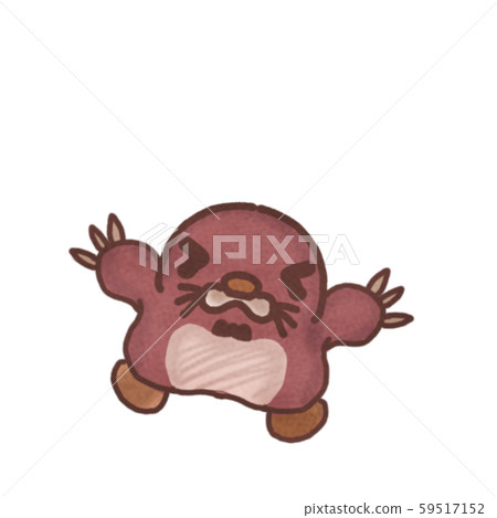 R: fairy tale mole alone - Stock Illustration [59517152] - PIXTA
