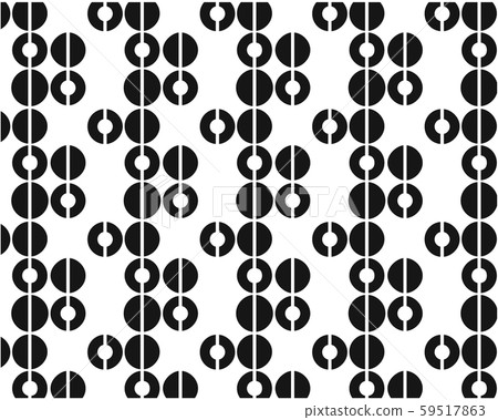 Dot pattern background round circle seamless - Stock Illustration ...
