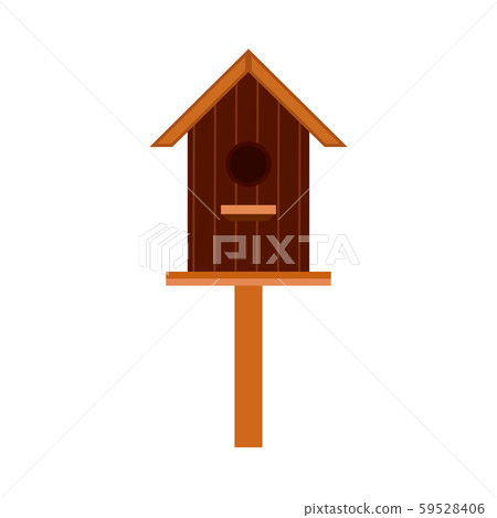 Nesting box animal design cartoon element vector - Stock Illustration ...