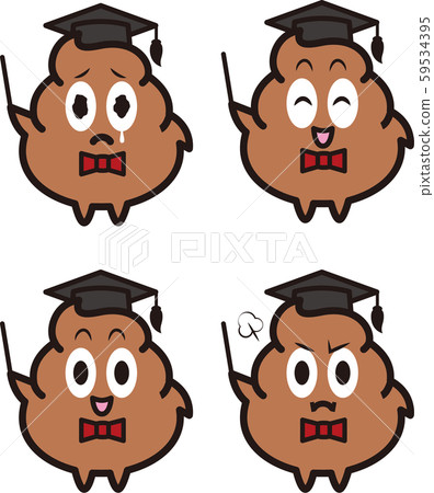 Dr. Poop ② - Stock Illustration [59534395] - PIXTA
