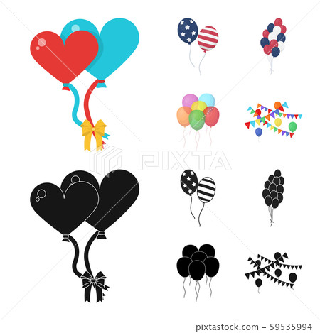 Vector design of happy and fun logo. Set of... - Stock Illustration ...