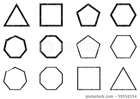 Polygon - vector set - Stock Illustration [59558354] - PIXTA