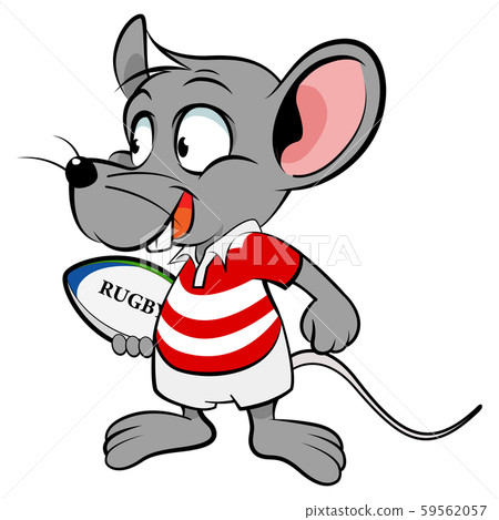 Mouse (Rugby player) - Stock Illustration [59562057] - PIXTA