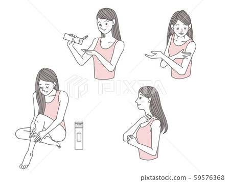 body care - Stock Illustration [59576368] - PIXTA