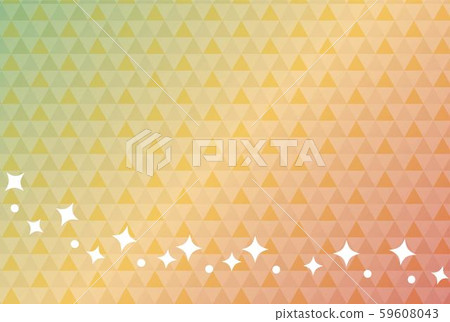 Rainbow color geometric background and star... - Stock Illustration ...