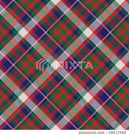 British tartan check plaid seamless pattern - Stock Illustration ...