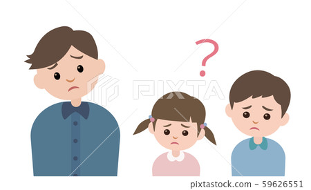 Father and brother - Stock Illustration [59626551] - PIXTA