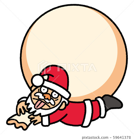 Crushed Santa - Stock Illustration [59641378] - PIXTA