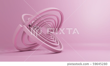 3D rendering, Abstract Geometric Background - Stock Illustration ...