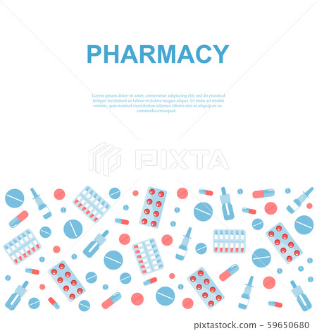 vector, drug, background - Stock Illustration [59650680] - PIXTA