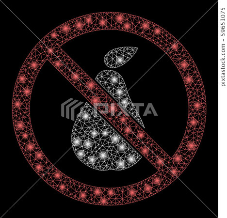 Bright Mesh 2D No Pear with Flash Spots - Stock Illustration [59651075 ...