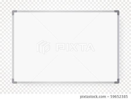 Empty office white board realistic vector... - Stock Illustration ...