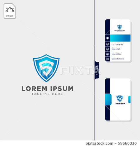 minimal s logo template vector illustration free - Stock Illustration ...