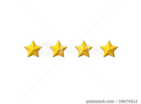 Three-dimensional star mark used for... - Stock Illustration [59674812 ...
