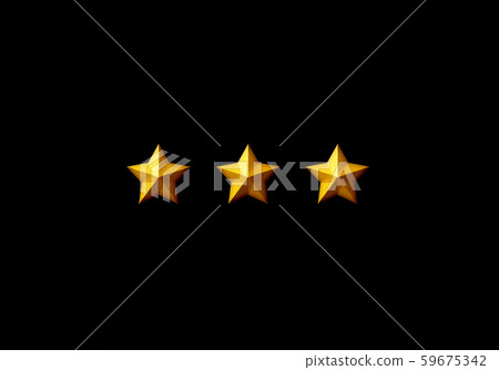 Three-dimensional star mark used for... - Stock Illustration [59675342 ...
