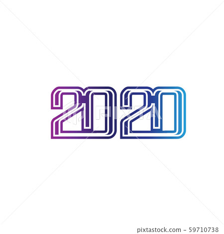 2020 Logo Graphics New Year - Stock Illustration [59710738] - PIXTA