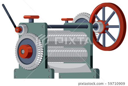 A flat engineer engine - Stock Illustration [59710909] - PIXTA