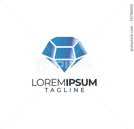 Diamond graphic deisgn template vector isolated - Stock Illustration ...
