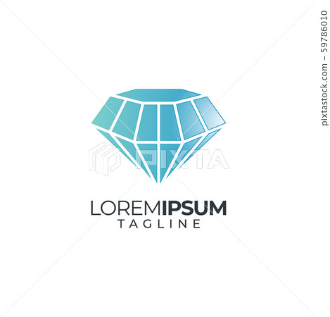 Diamond graphic deisgn template vector isolated - Stock Illustration ...
