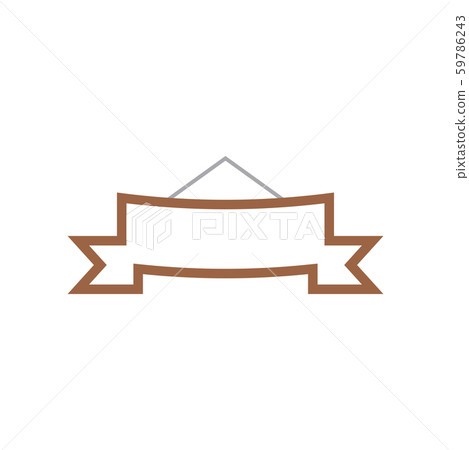 Blank western sign board graphic design template - Stock Illustration ...