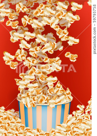 picture of popcorn blast - Stock Illustration [59793758] - PIXTA