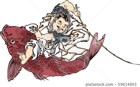 Ukiyo-e Shichifukujin 3 - Stock Illustration [59814803] - PIXTA