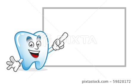 Vector tooth character design or tooth mascot, - Stock Illustration ...