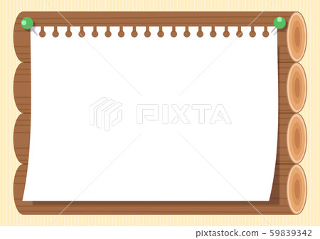 Log frame - Stock Illustration [59839342] - PIXTA