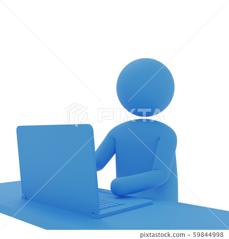 Pictogram 3DCG for PC operation - Stock Illustration [59844998] - PIXTA