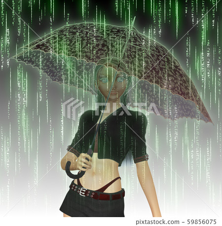 Matrix girl - Stock Illustration [59856075] - PIXTA