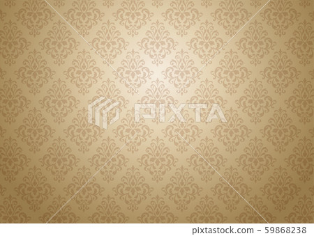 Seamless vintage wallpaper - Stock Illustration [59868238] - PIXTA