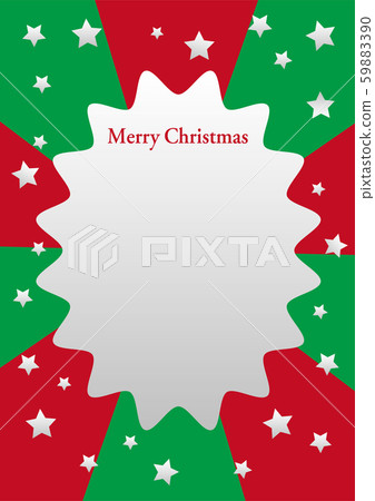 Christmas frame material 21b - Stock Illustration [59883390] - PIXTA