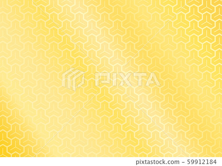Japanese pattern background [turtle shell pattern] - Stock Illustration ...