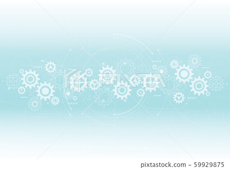 Abstract 3d design background with technology dot - Stock Illustration ...