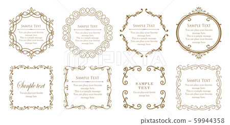 Luxury frame design Gorgeous Luxury Vintage... - Stock Illustration ...