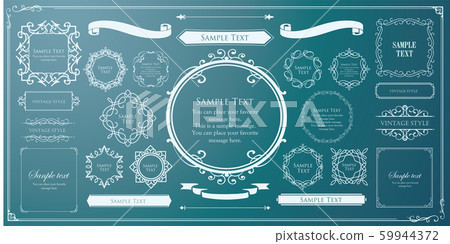 Luxury frame design Gorgeous Luxury Vintage... - Stock Illustration ...