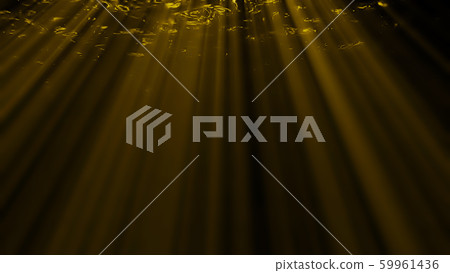 3D rendering of volumetric rays of light... - Stock Illustration ...
