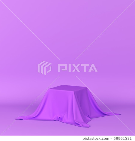 Box covered with a piece of cloth - Stock Illustration [59961551] - PIXTA