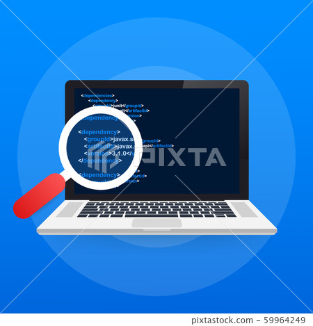 Software testing. Software development workflow... - Stock Illustration ...