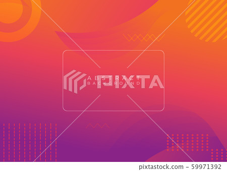 Colorful background abstract design round shape - Stock Illustration ...