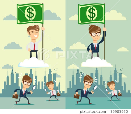 Power of money. - Stock Illustration [59985950] - PIXTA