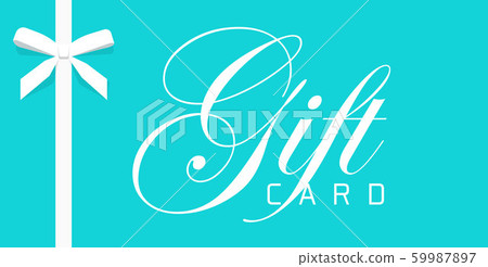Gift card or or blue elegant voucher vector... - Stock Illustration ...